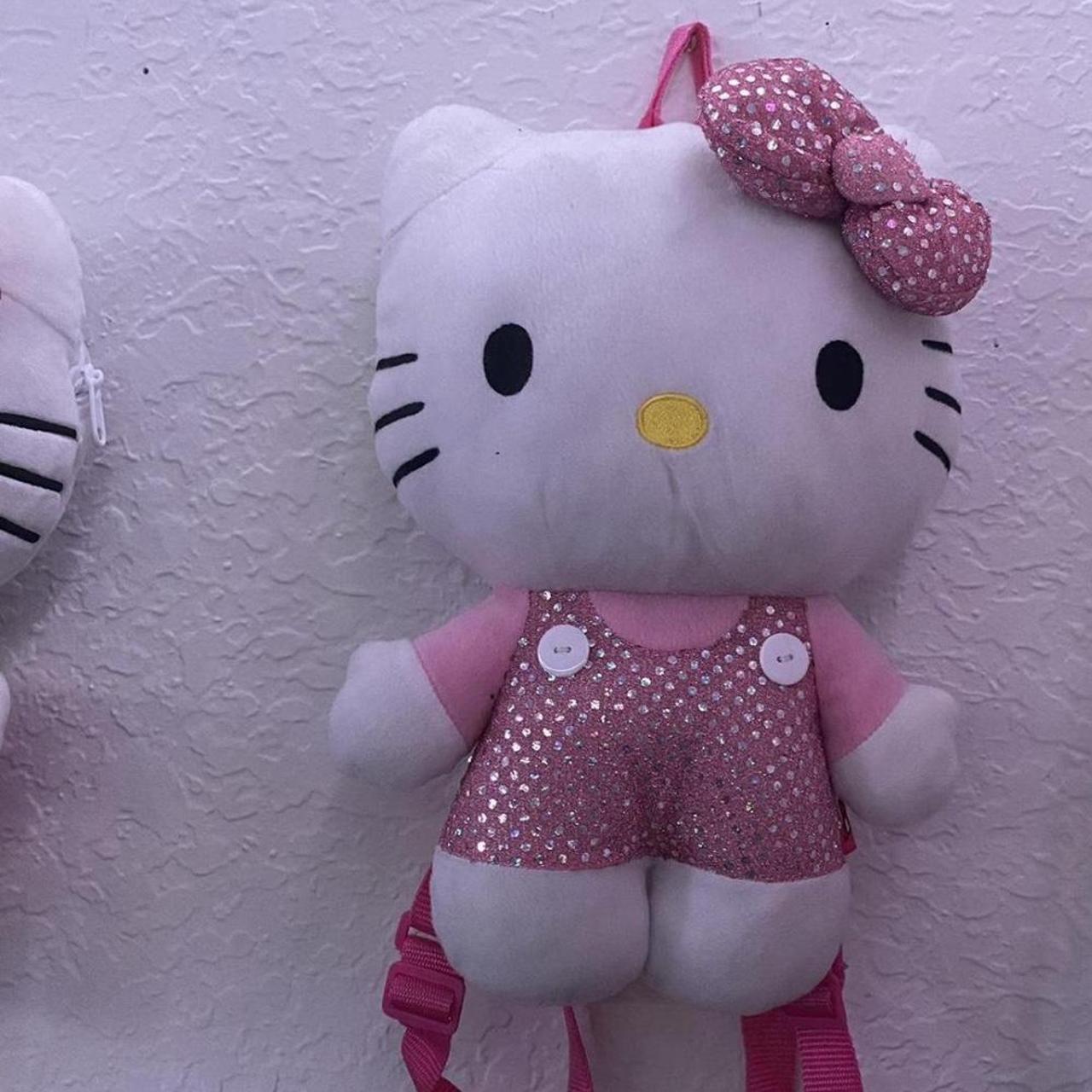 Hello kitty plushie backpack @depop #hellokitty... - Depop