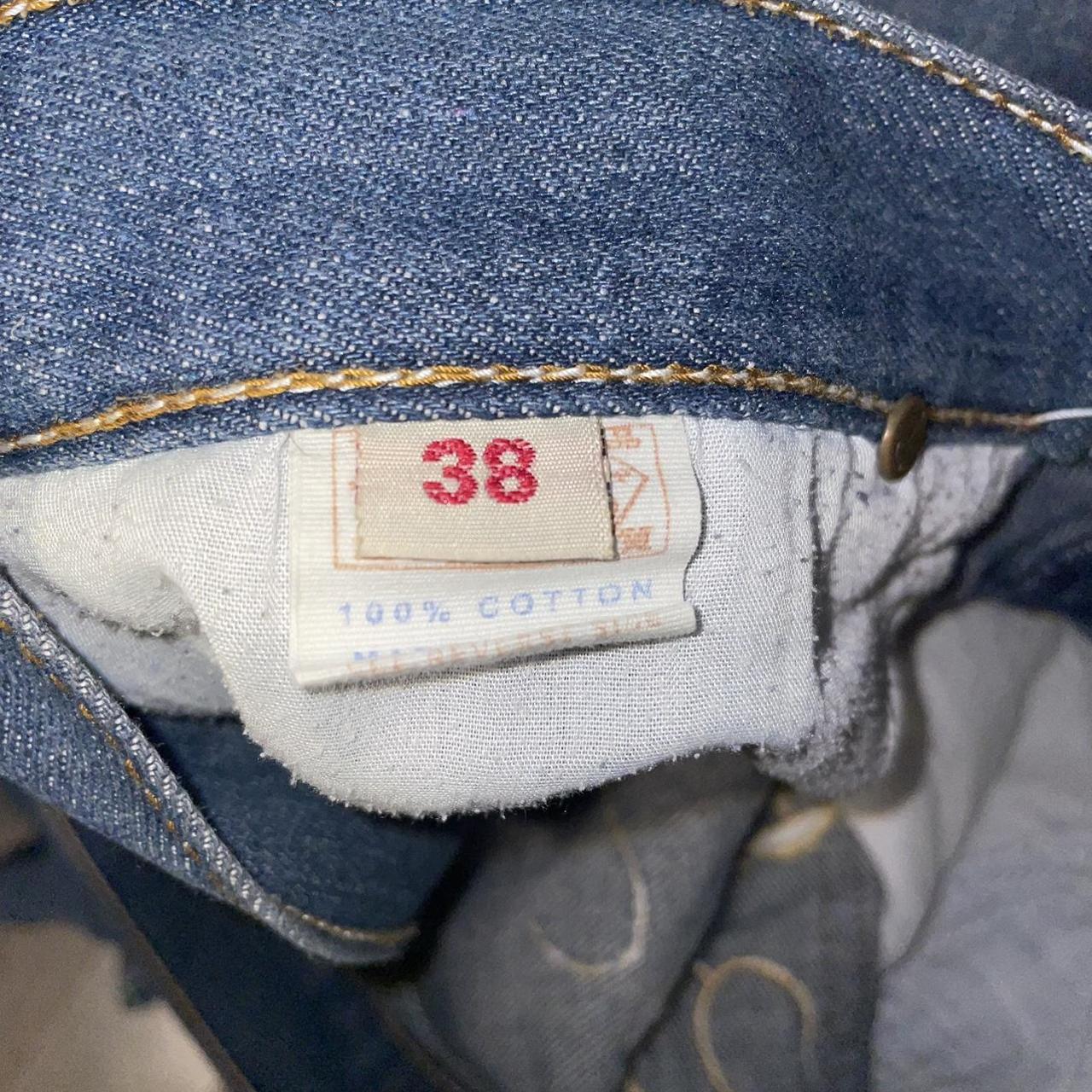 Men’s rare embroidered evisu baggy jeans size 38... - Depop