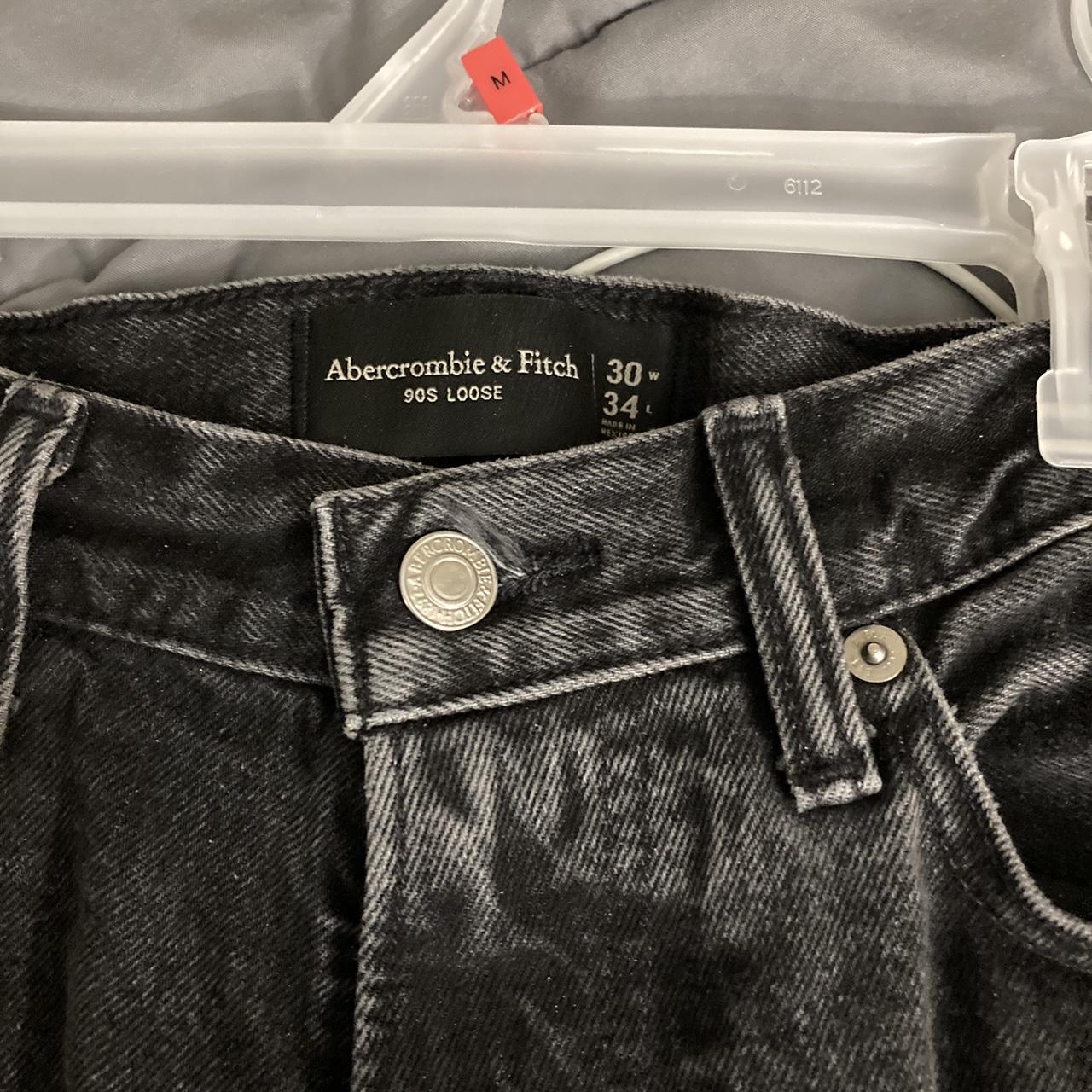 90s Abercrombie jeans 90s loose worn once washed... - Depop