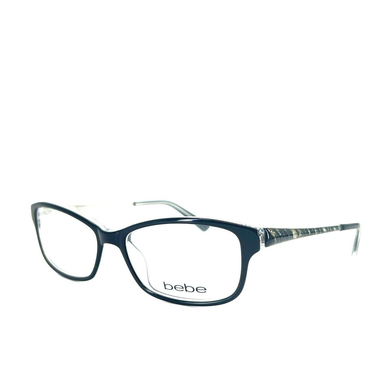 Bebe eyeglasses Shine BB5122 (001) Jet Black... - Depop