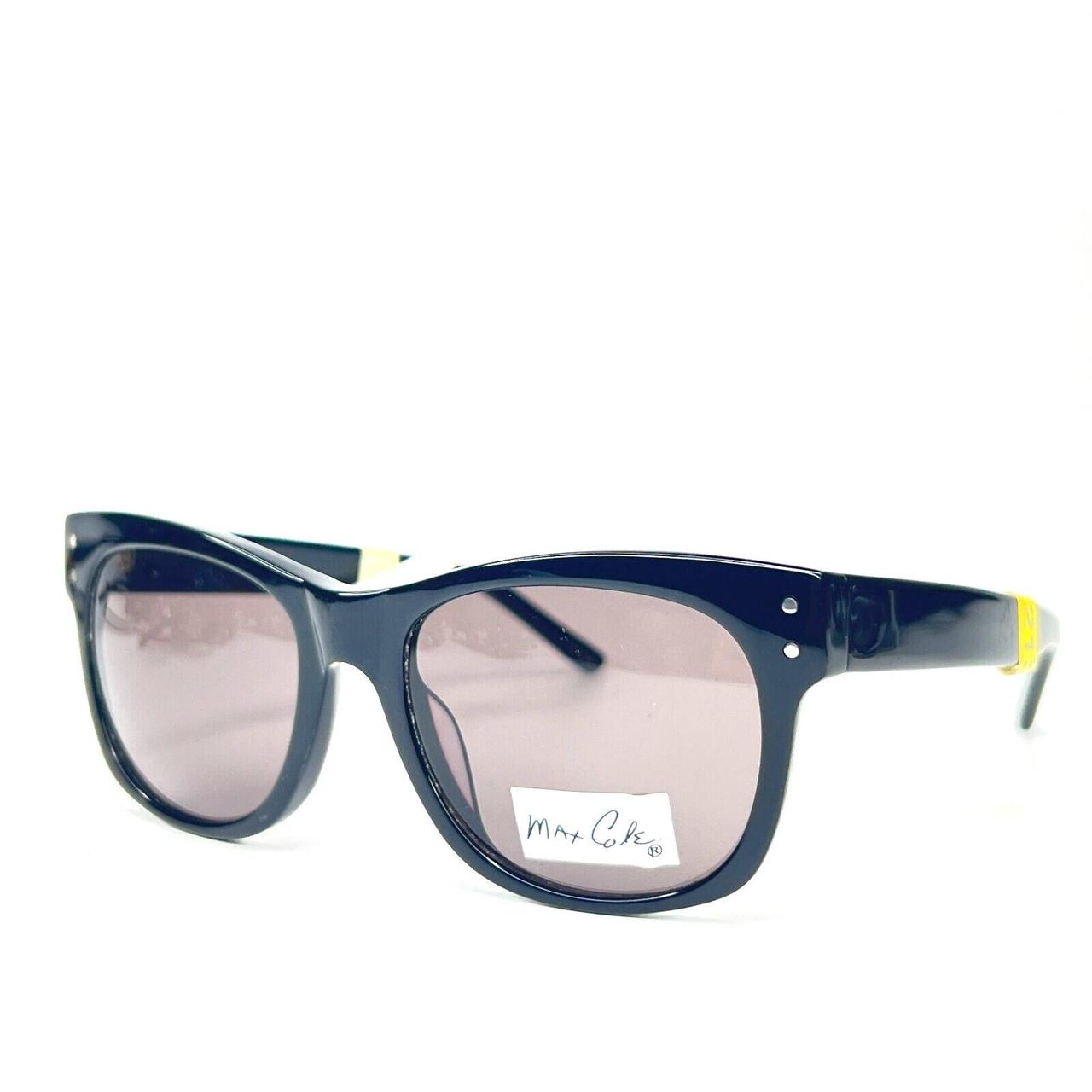 Max Cole Sunglasses MC 1507/S Col. 90 Black Square... - Depop