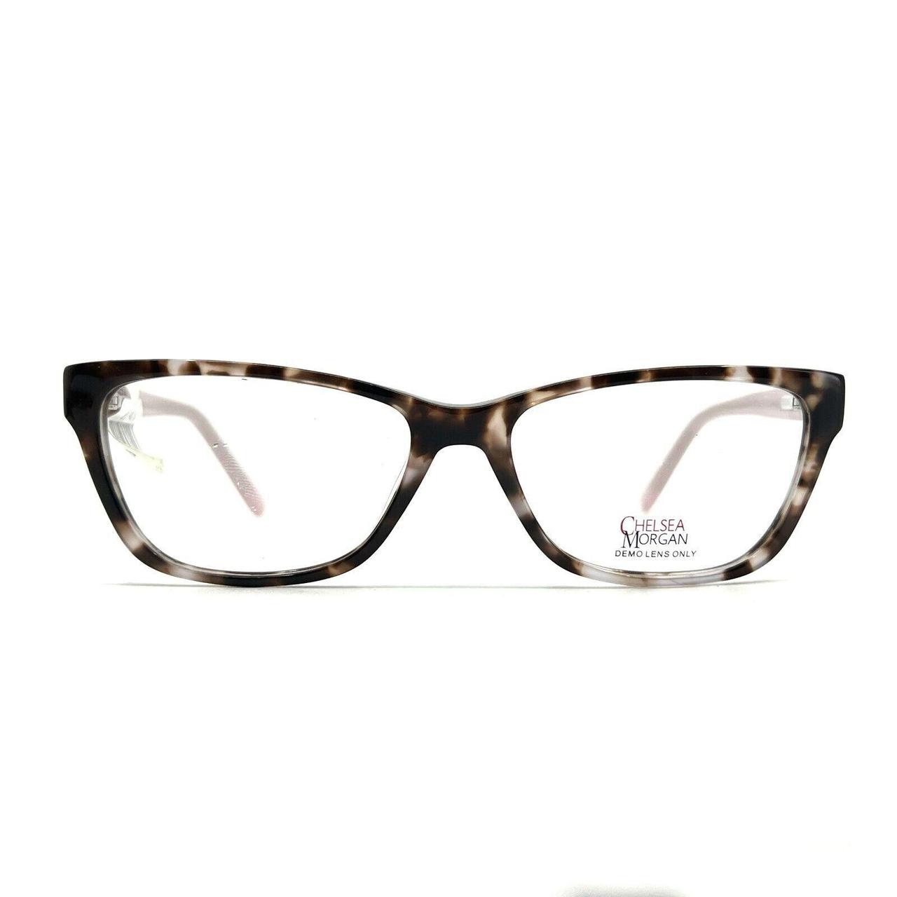 CHELSEA MORGAN CM 5013 PK Eyeglasses tortoise pink... - Depop