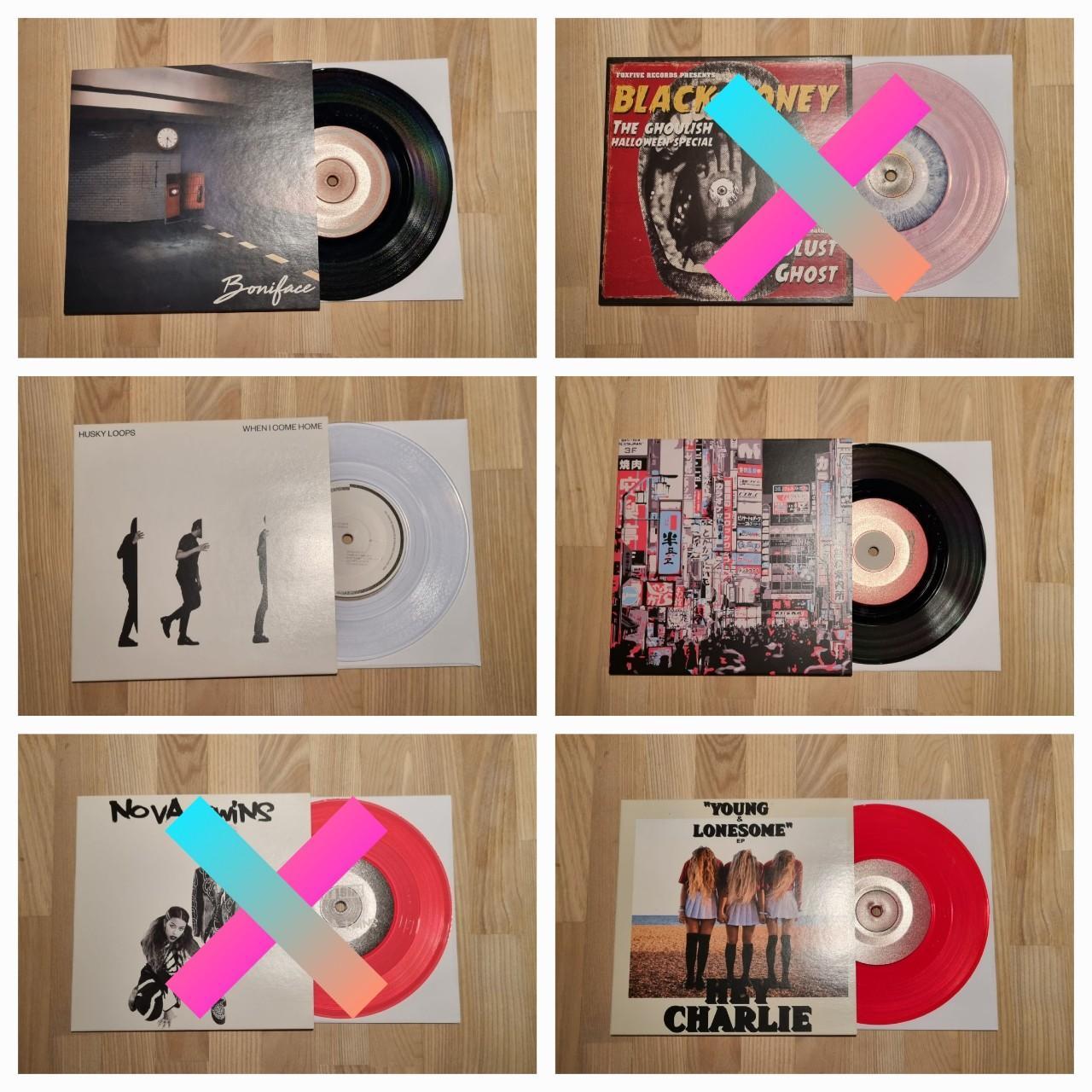 7" Vinyls - Various Artists FULL INVENTORY LIST... - Depop