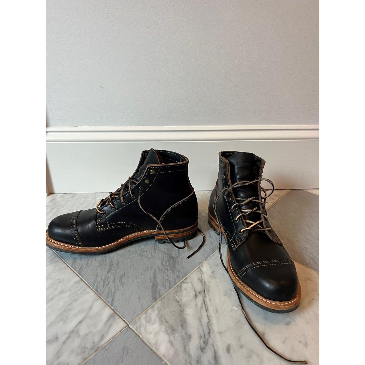 Black Teacore Truman Boot Co. I wore these boots... - Depop