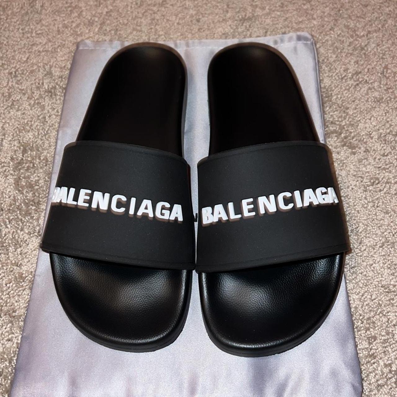 Balenciaga Slide size 11 men (44 EU) tried on... - Depop