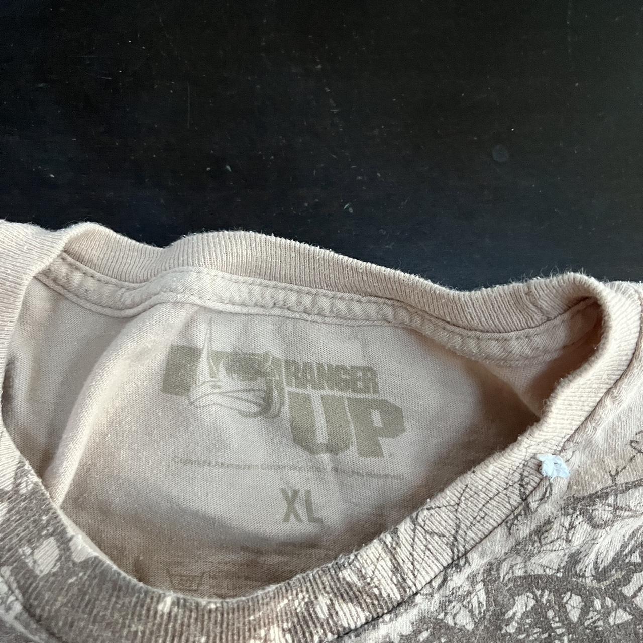 SUPER SICK affliction style ranger up shirt size... - Depop