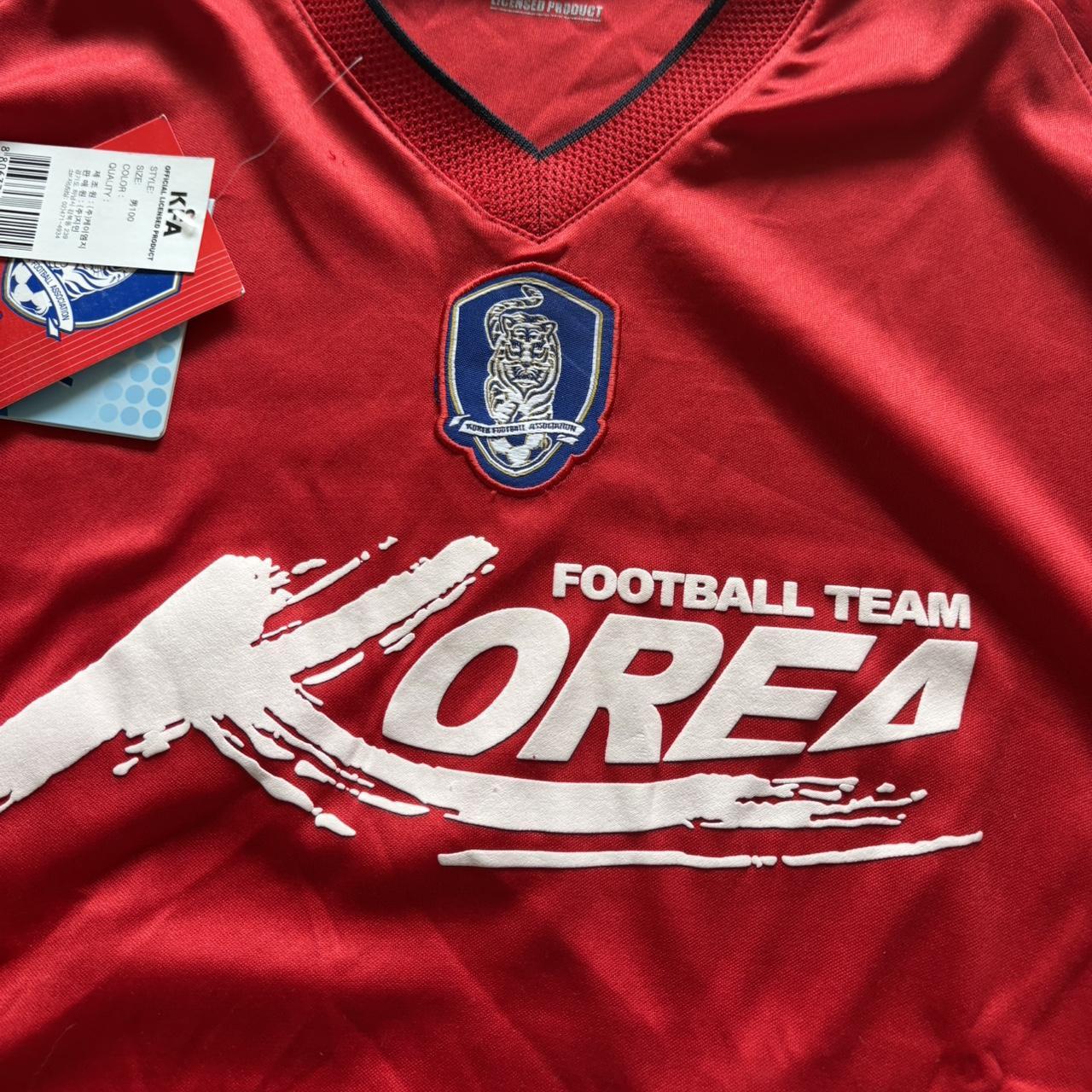 📌 NWT Korea National Football Team Jersey – KFA Red... | Depop