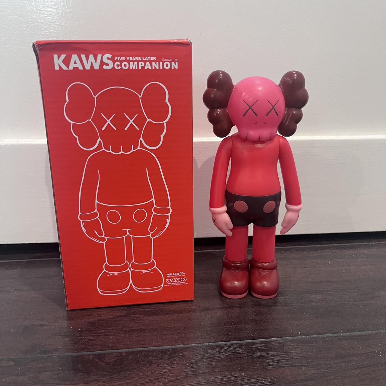 Red Kaws Figure Bought off Amazon. #kaws #kawsfigure - Depop
