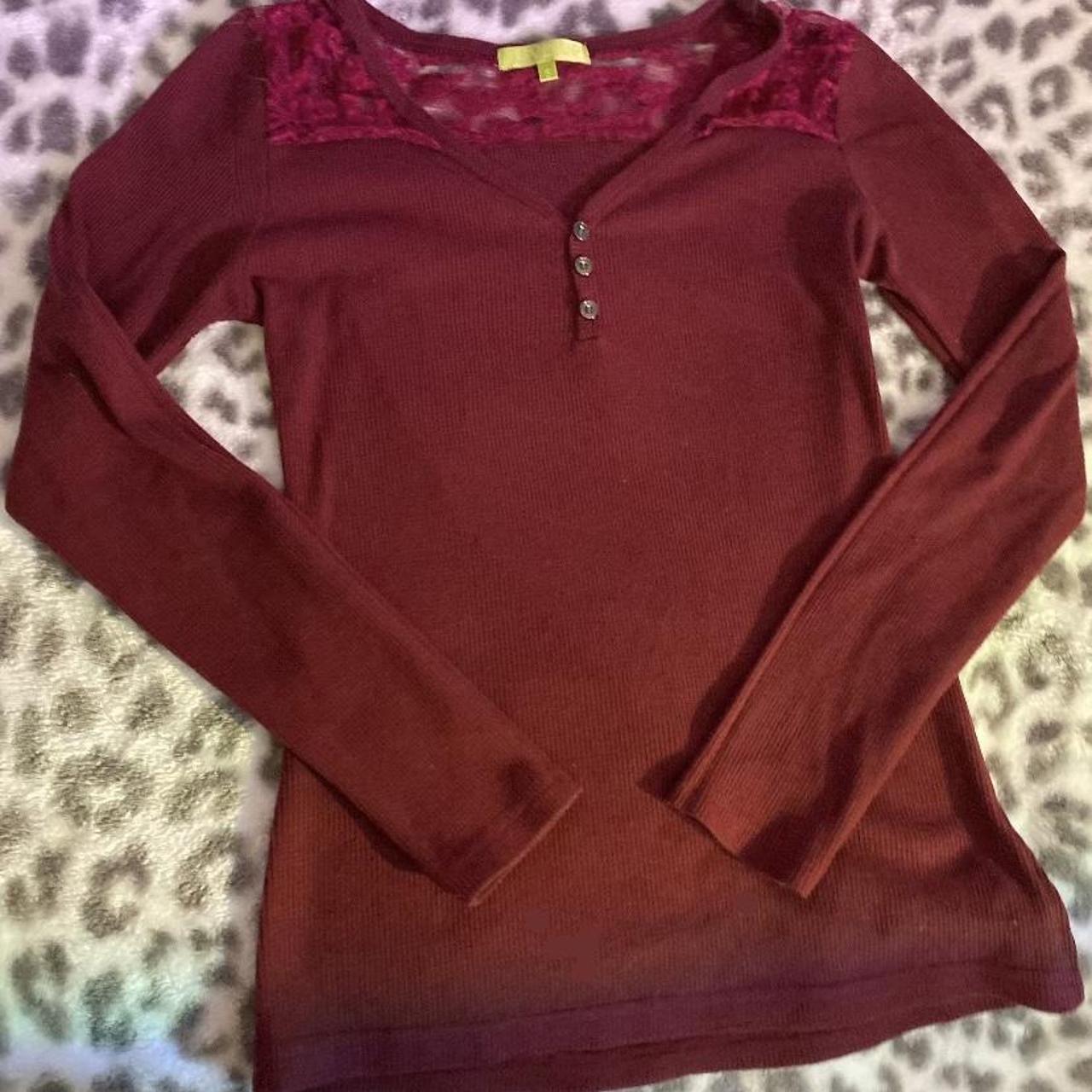 2000s long sleeve ALL CLOTHES COMES... - Depop