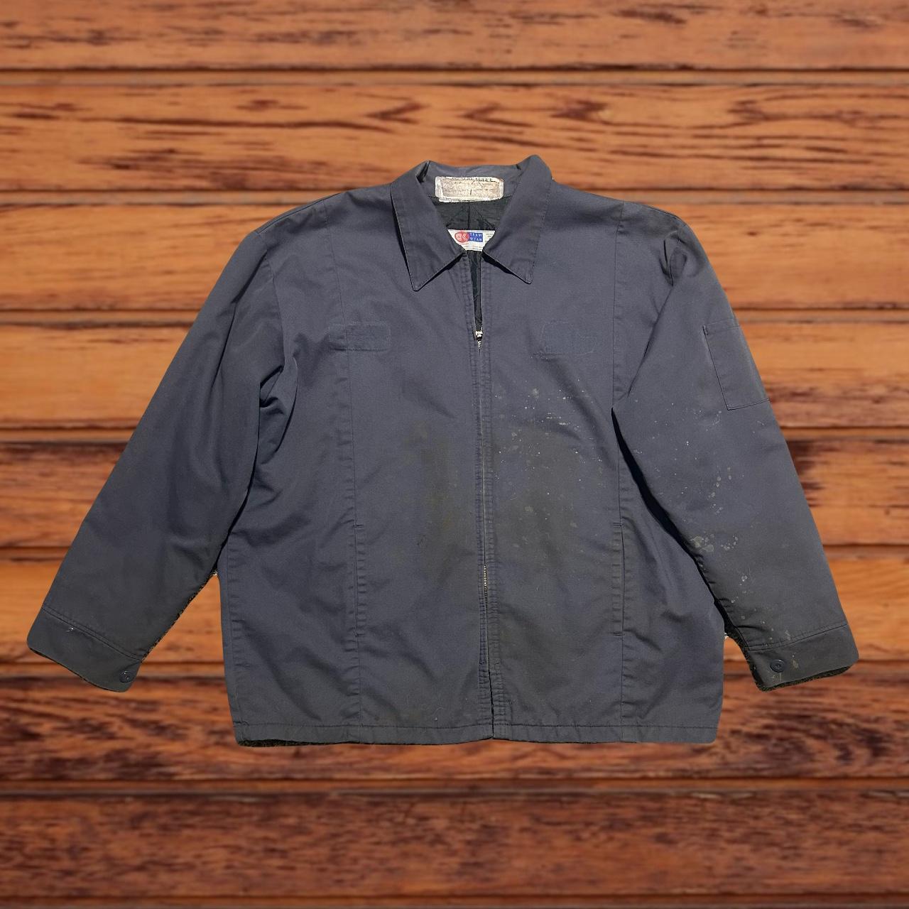 Vintage G&K Team Wear Work Jacket Size XL - Depop