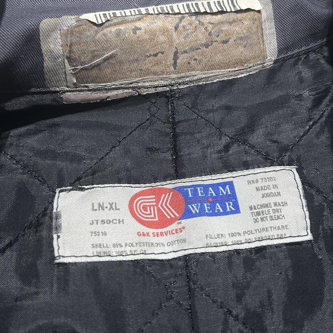 Vintage G&K Team Wear Work Jacket Size XL - Depop