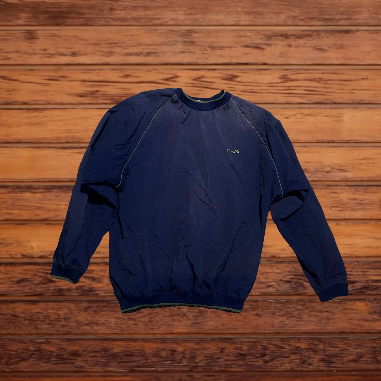 Vintage Catalina Windbreaker Pullover Crewneck... - Depop