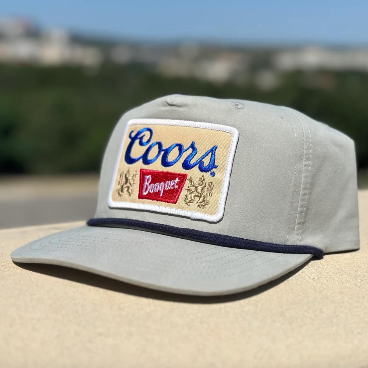 Coors Banquet Rope Hat #beerhat #vintage #Coorshat... - Depop