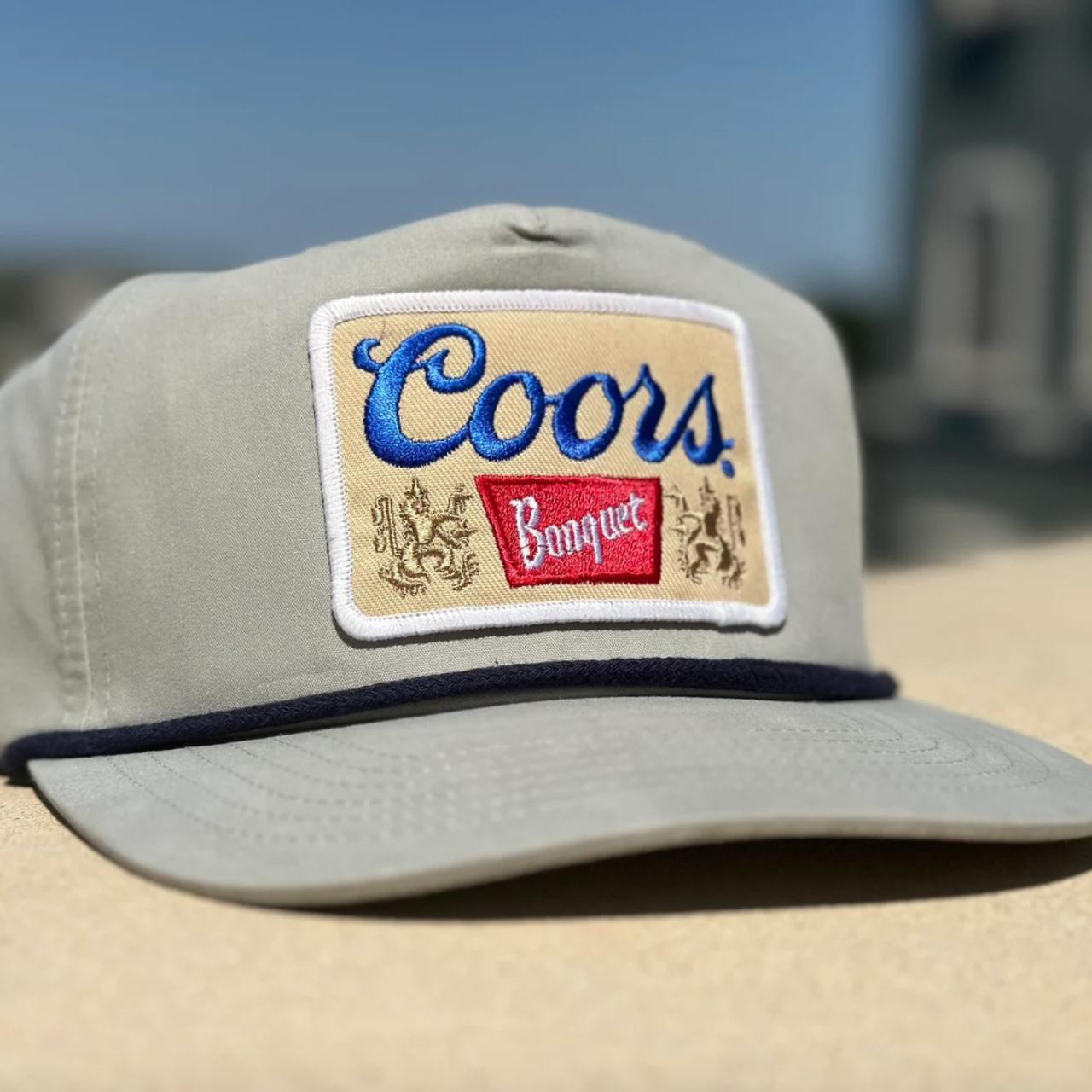 Coors Banquet Rope Hat #beerhat #vintage #Coorshat... - Depop