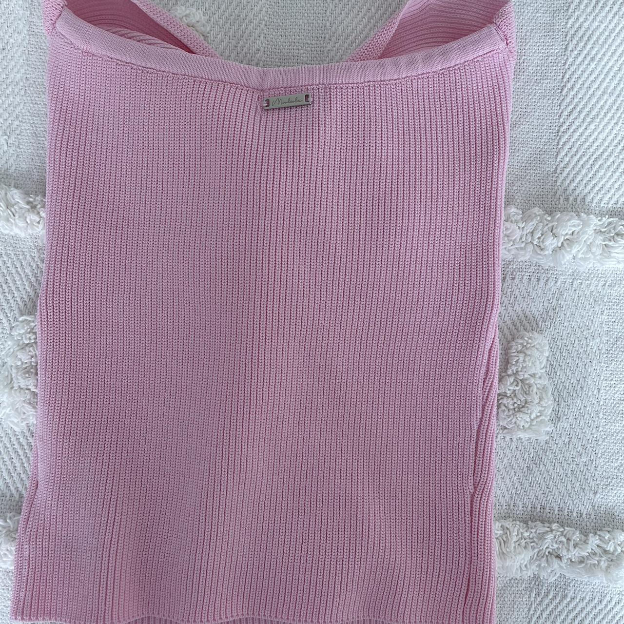 pink twist top, city beach, never worn - Depop