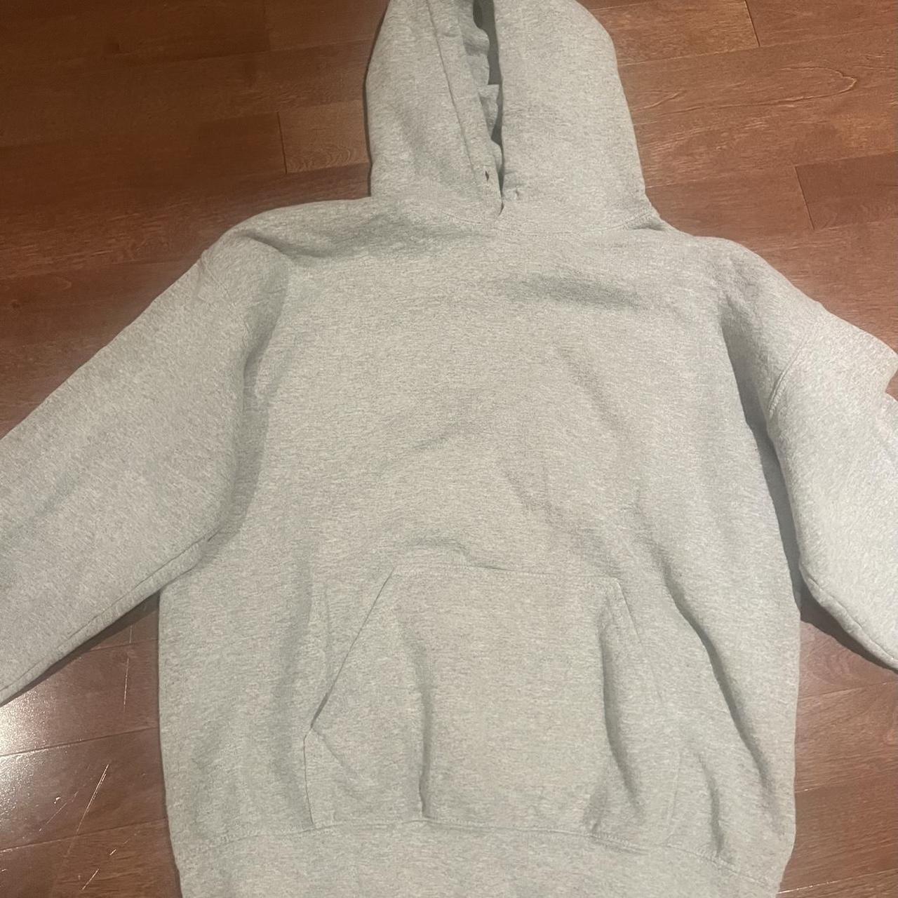 basic grey hoodie🩶 from a store joanns (just put... | Depop