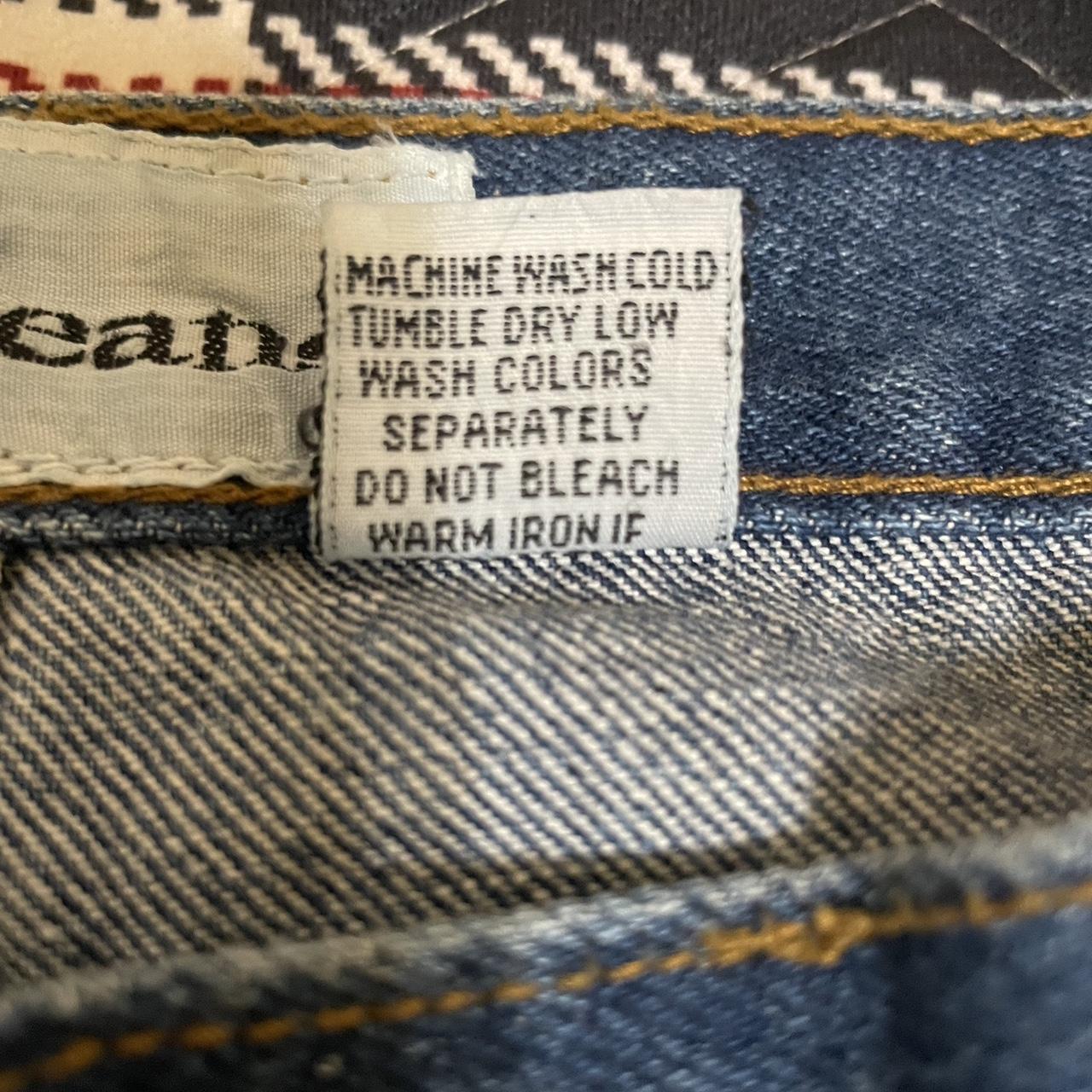 Thrifted FM jeans Baggy as hell size 30x31 Fit like... - Depop