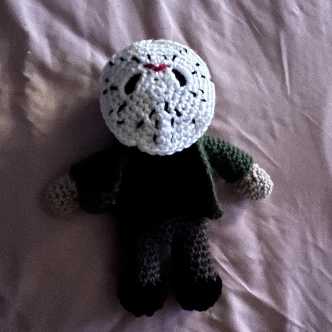 🖤🎃 Jason plushie 🎃🖤 Height: 10.5 Width: 4.5in - Depop