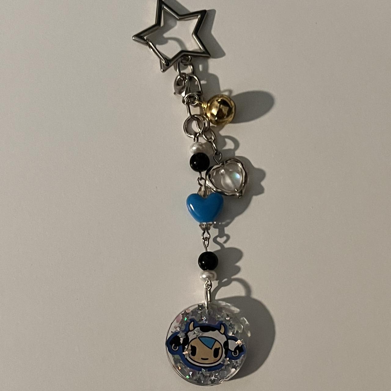 tokidoki moofia mozzarella keychain (bell is... - Depop