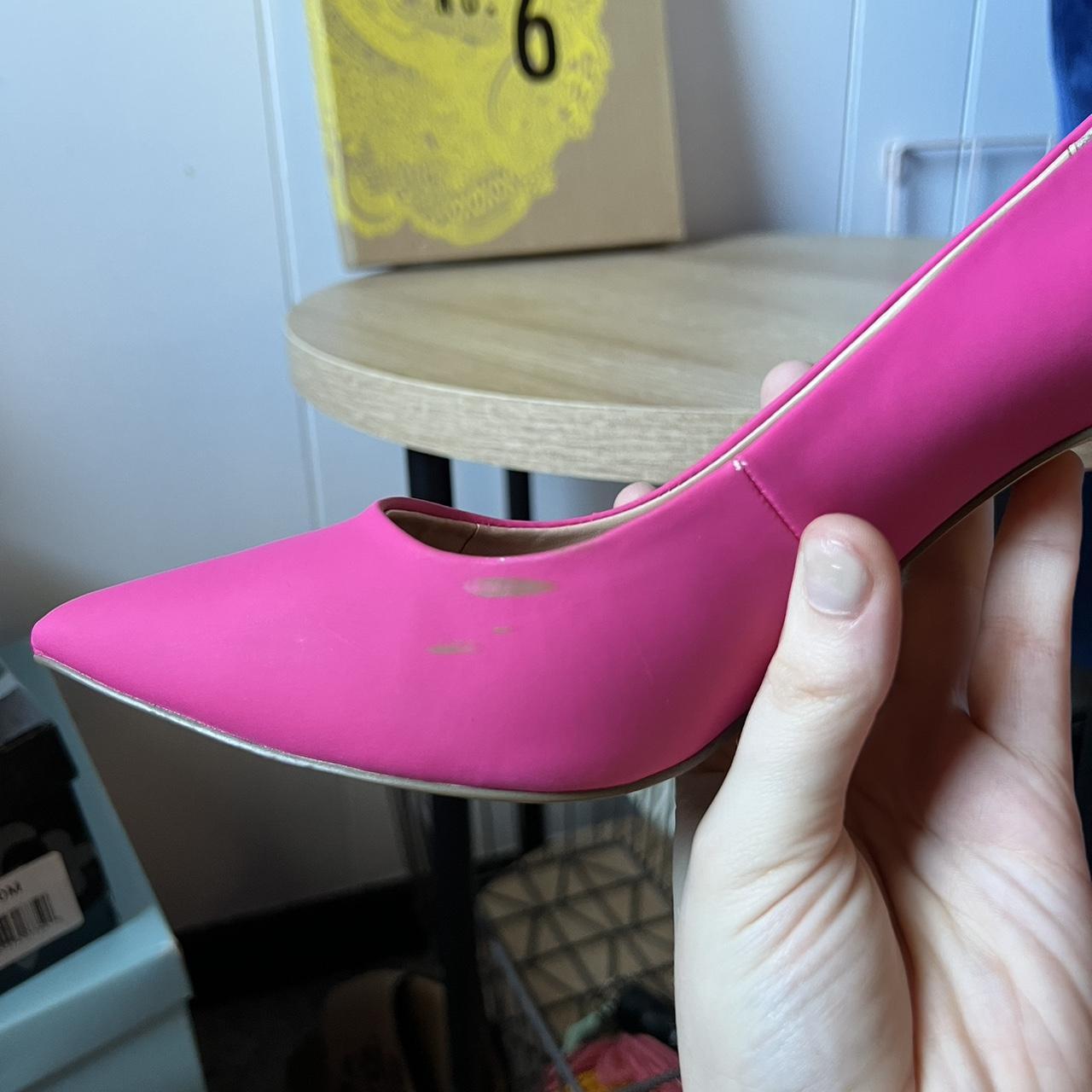 Mix No. 6 Women's Pink Courts | Depop