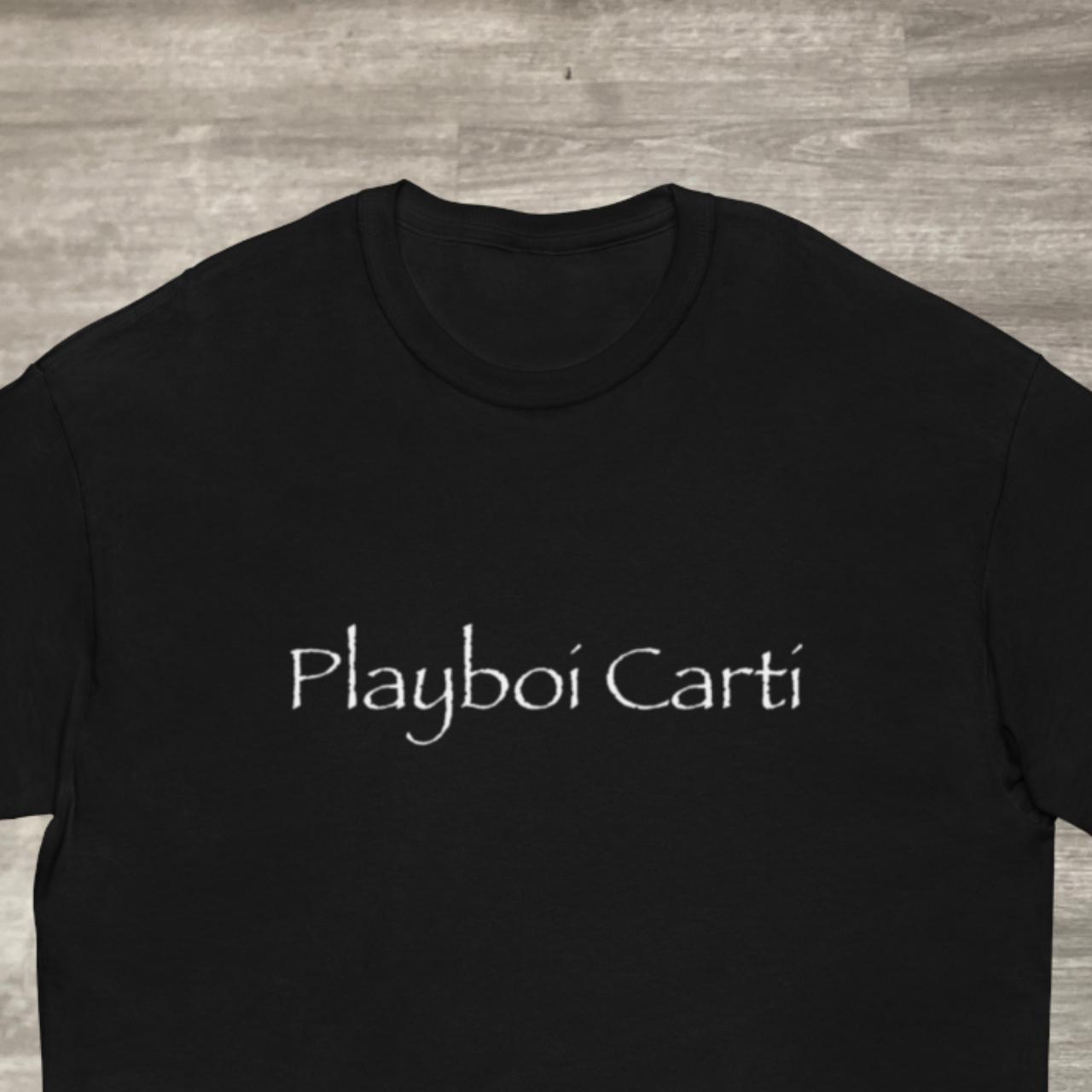 Playboi Carti Papyrus Font Tee #PlayboiCarti #Carti... - Depop