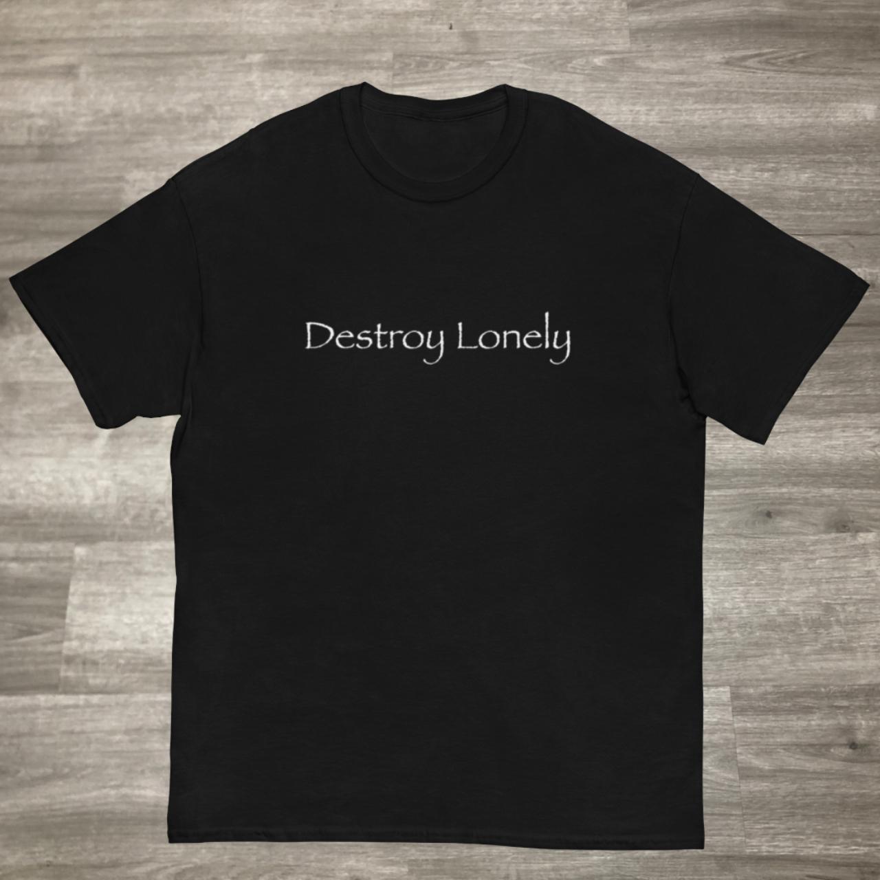 Destroy Lonely Papyrus Font Tee I can provide any... - Depop