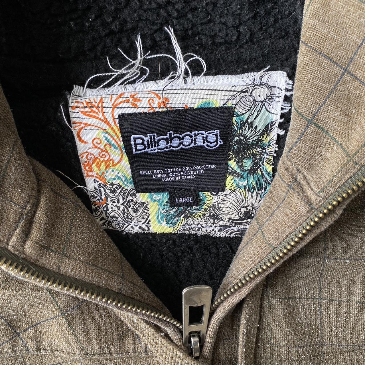 Y2K Vintage Billabong Hoodie Size Large Y2K cyber... - Depop