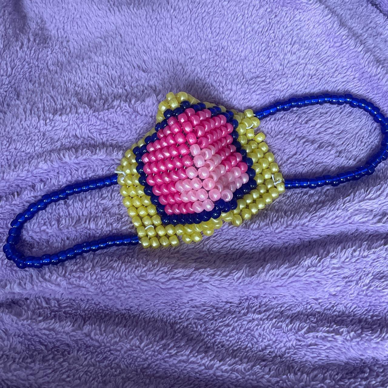 Epic face kandi mask ‼️OPEN TO OFFERS‼️ Tags: Kandi... - Depop