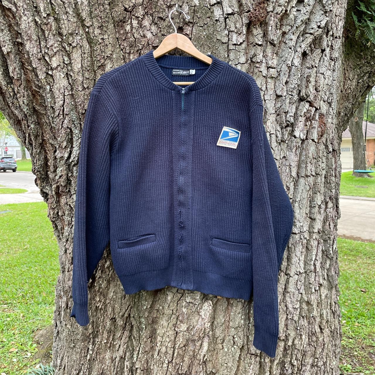 60-70 usps knitted sweater uniforms by... - Depop