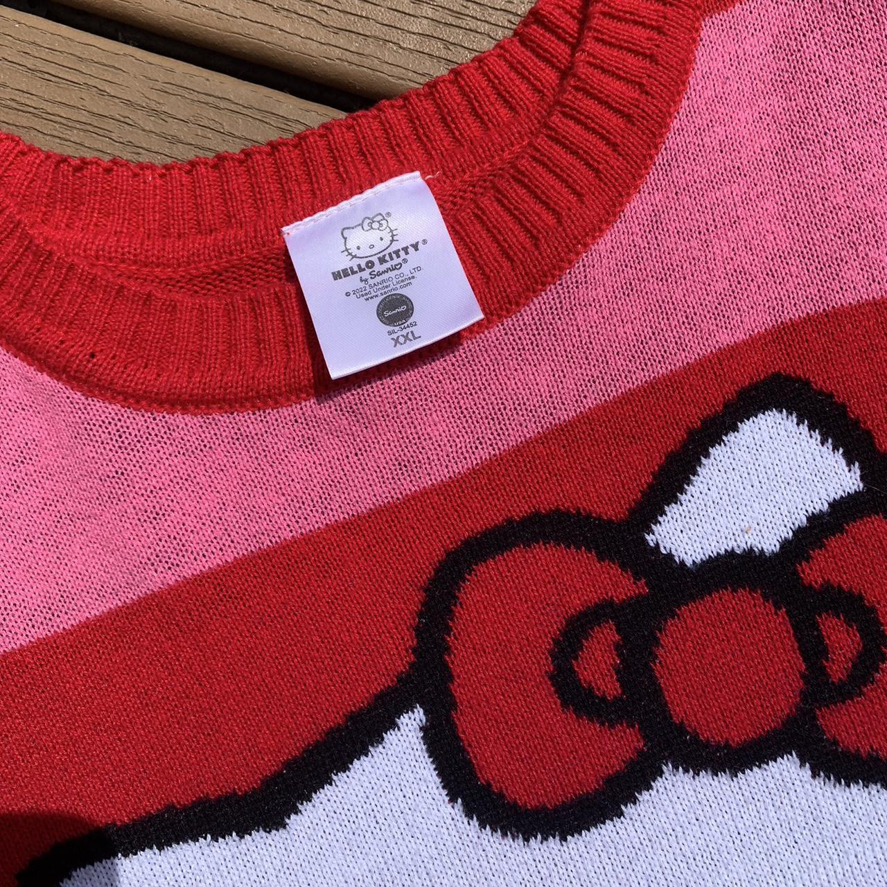 Hello Kitty oversized Sweater Sanrio sweater,... - Depop