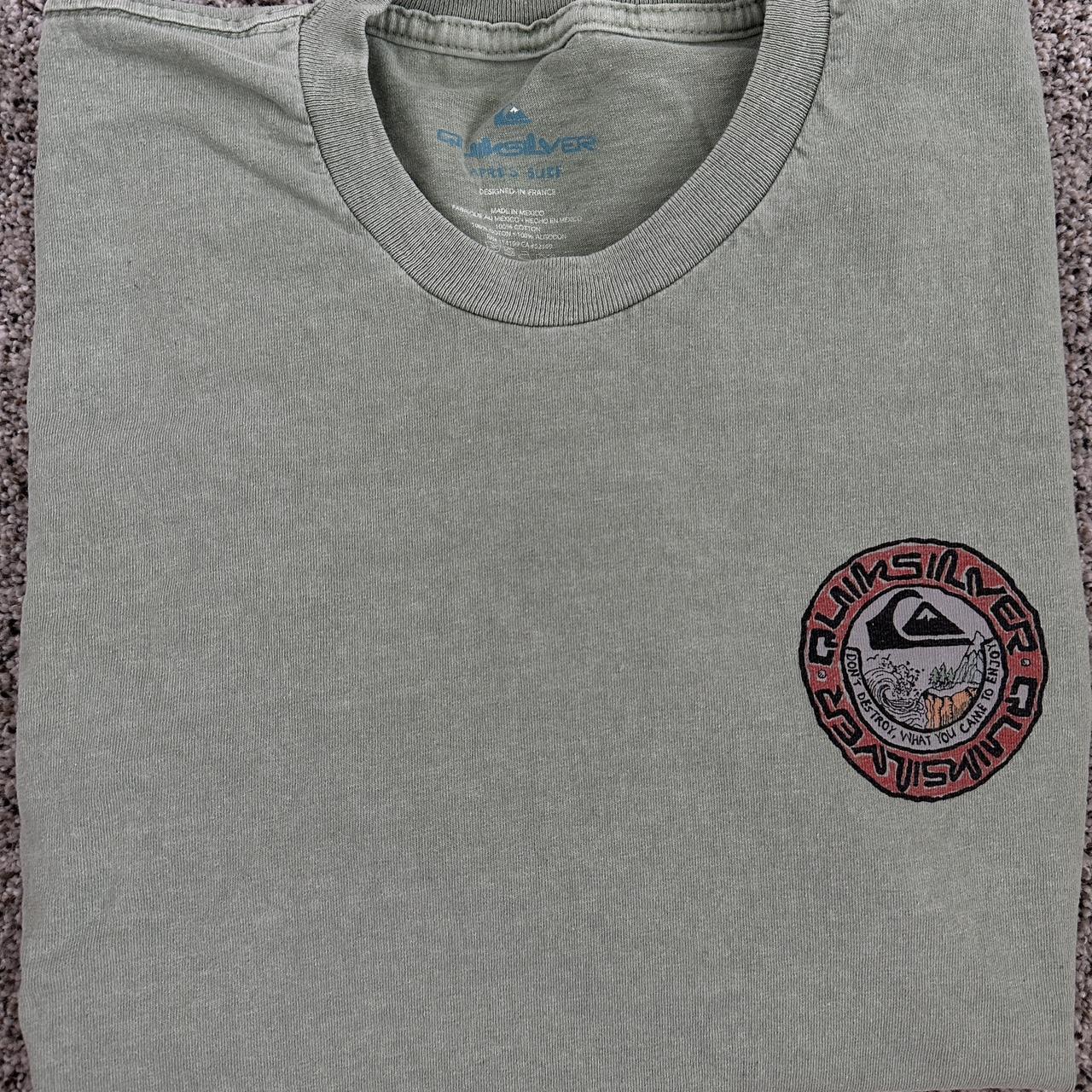 Quicksilver Tee - Depop
