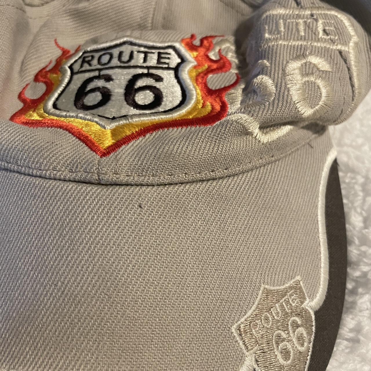 - Vintage Route 66 cap - a little worn - Depop