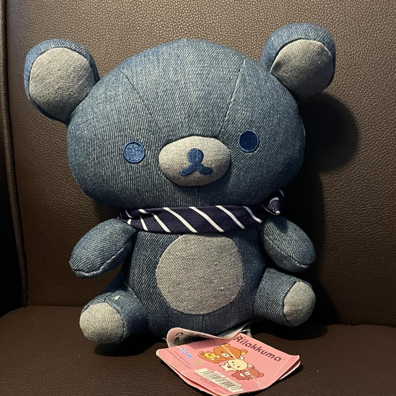 Adorable Rilakkuma denim bear plush #kawaii | Depop