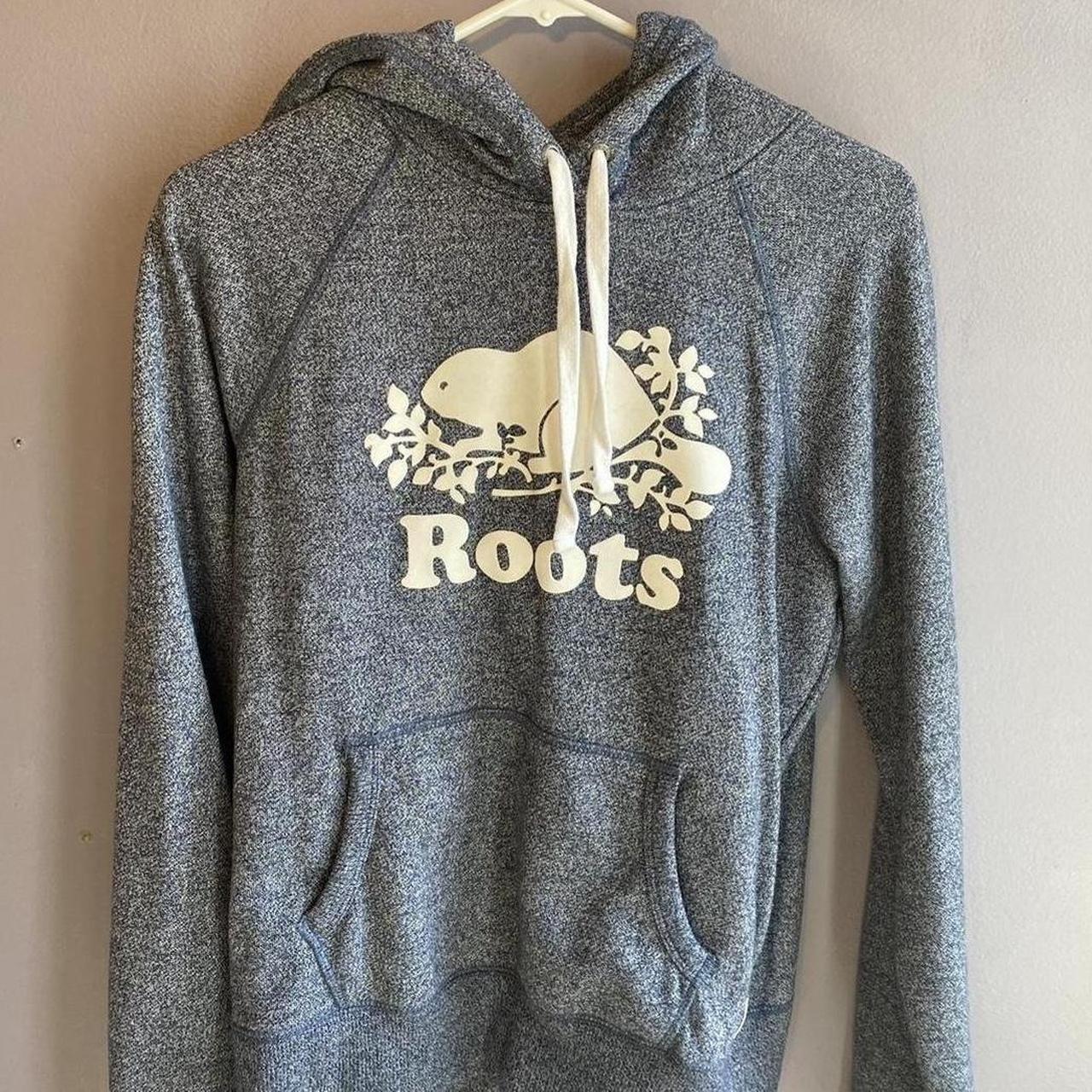 Woman’s Roots Authentic Hoodie Beaver Logo... - Depop