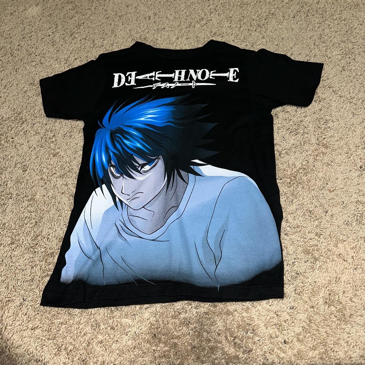 Death Note T-Shirt - Size Small Slim #deathnote... - Depop