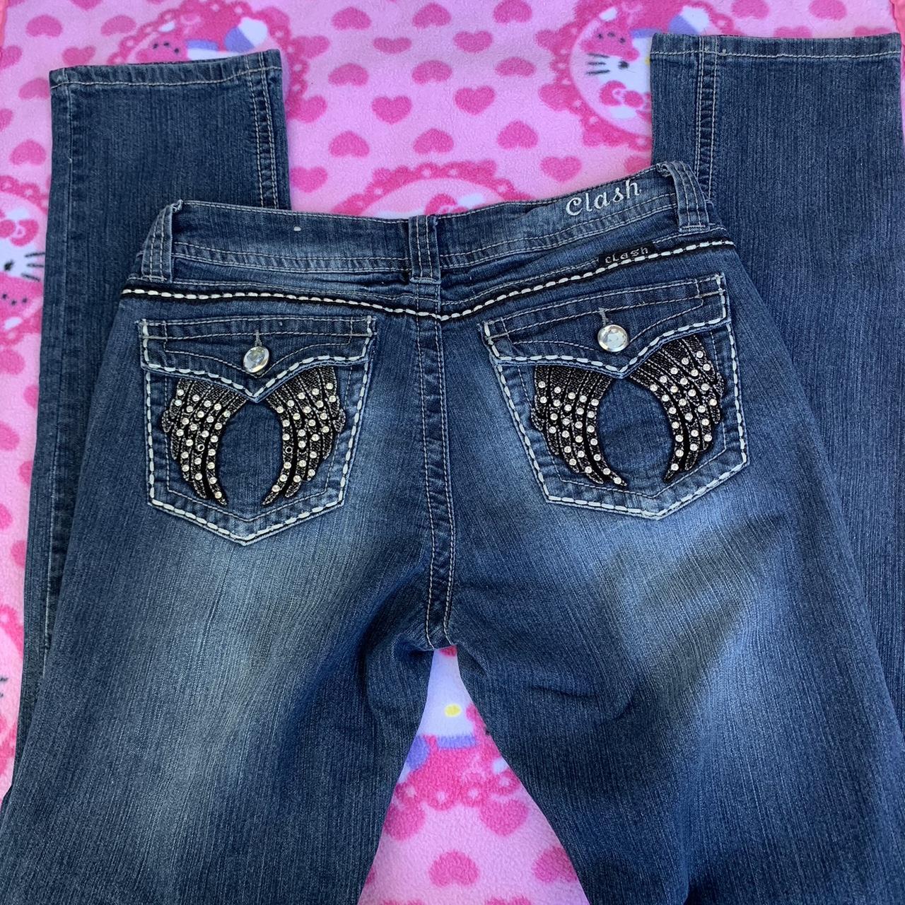 Angel wing jeans 🪽no offers - Depop