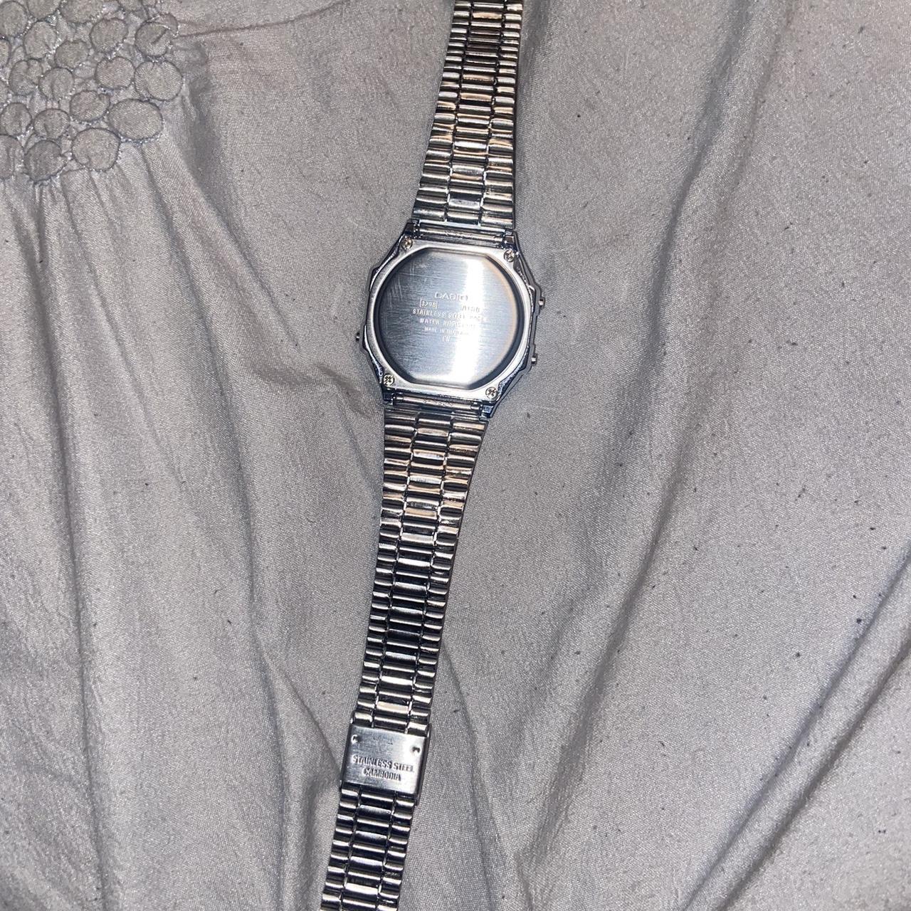 Y2K VINTAGE 2000s Casio Digital Time Watch Brand new... - Depop