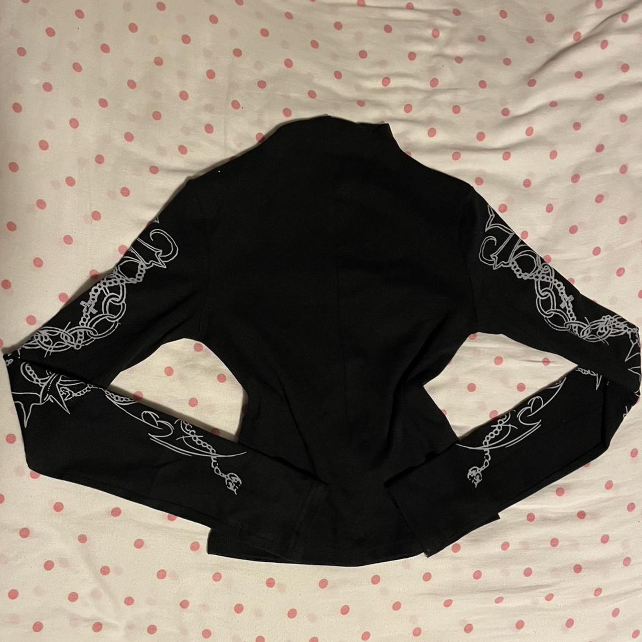 Nevstudio Gothic Print Crop Top. I absolutely LOVE... | Depop