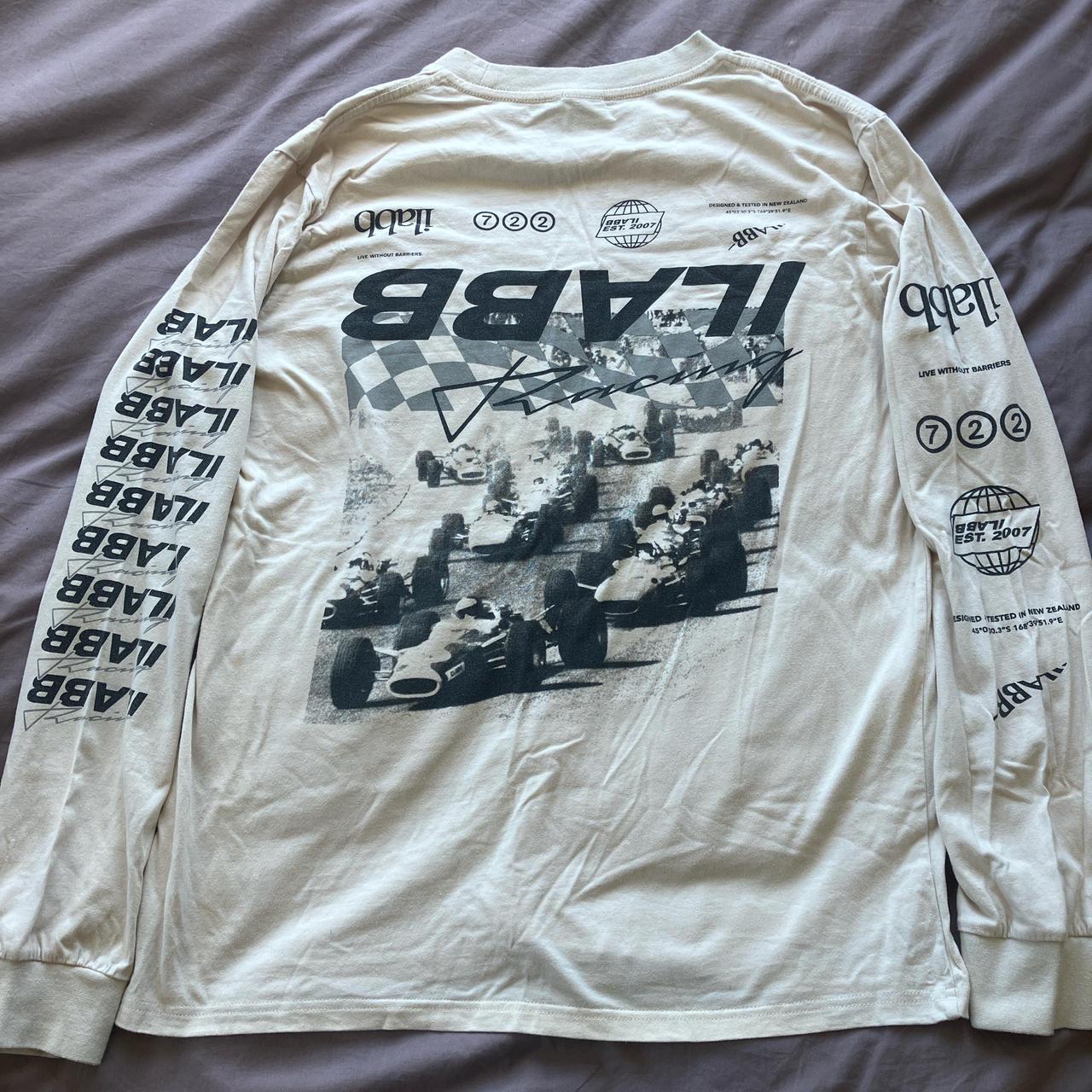 vintage racing ilabb long sleeve medium | Depop