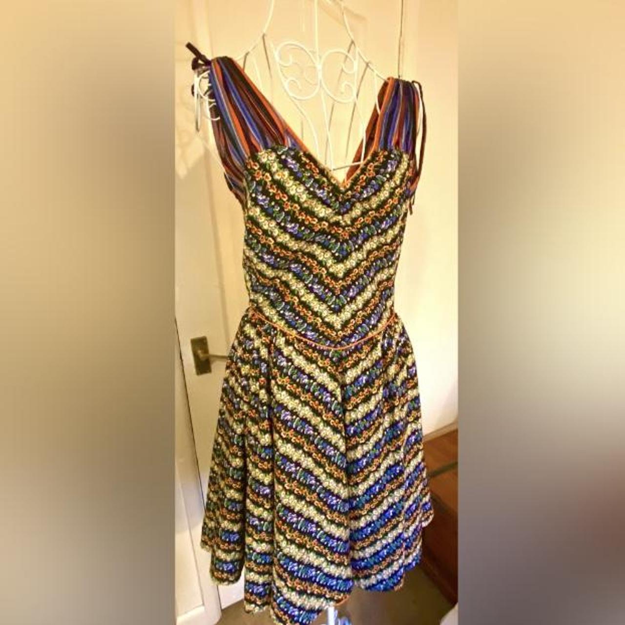 Vintage Kate Moss 1950s Party / Ra Ra / Prom Dress -... - Depop