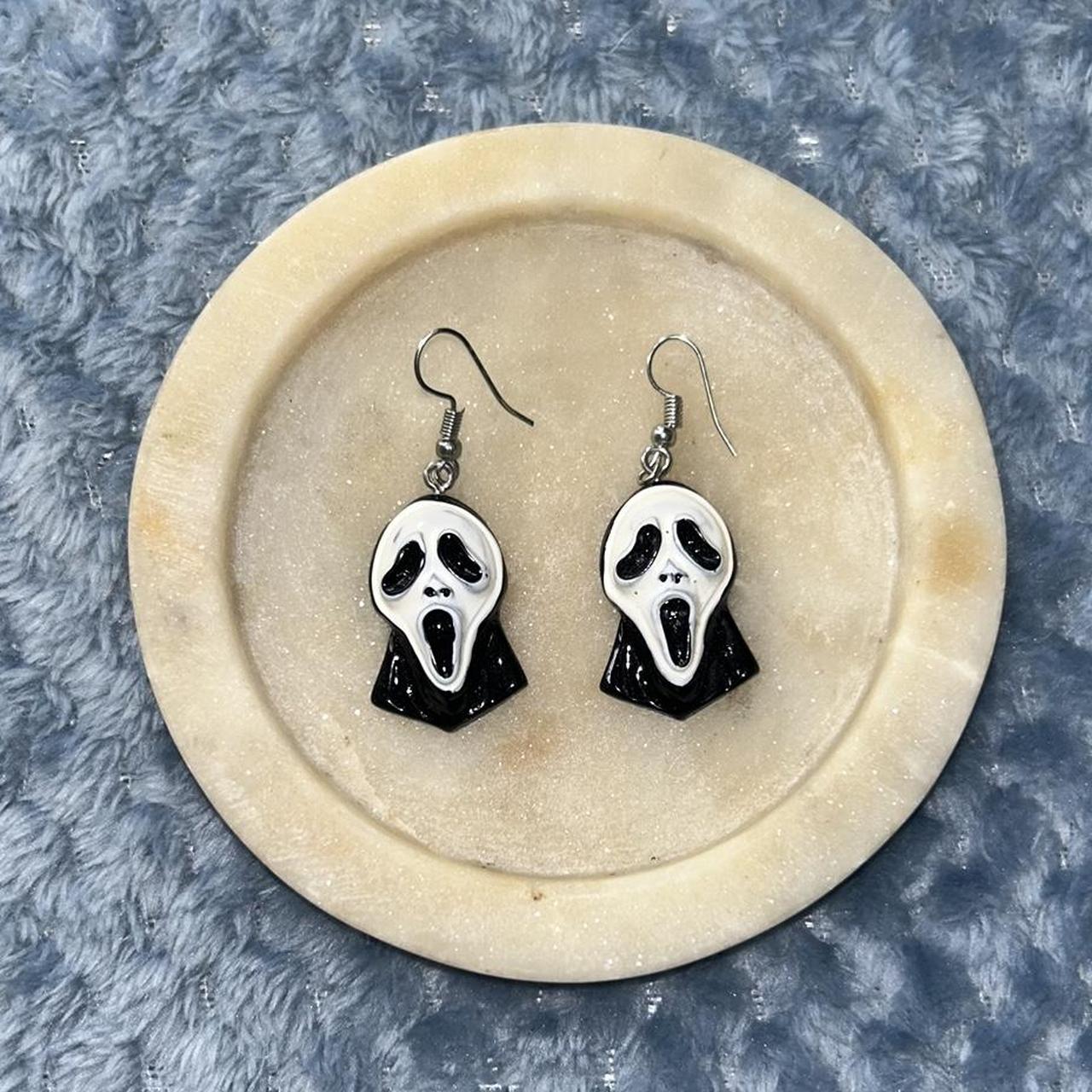 ‘Scream’ Ghostface Halloween Earrings #Scream... - Depop