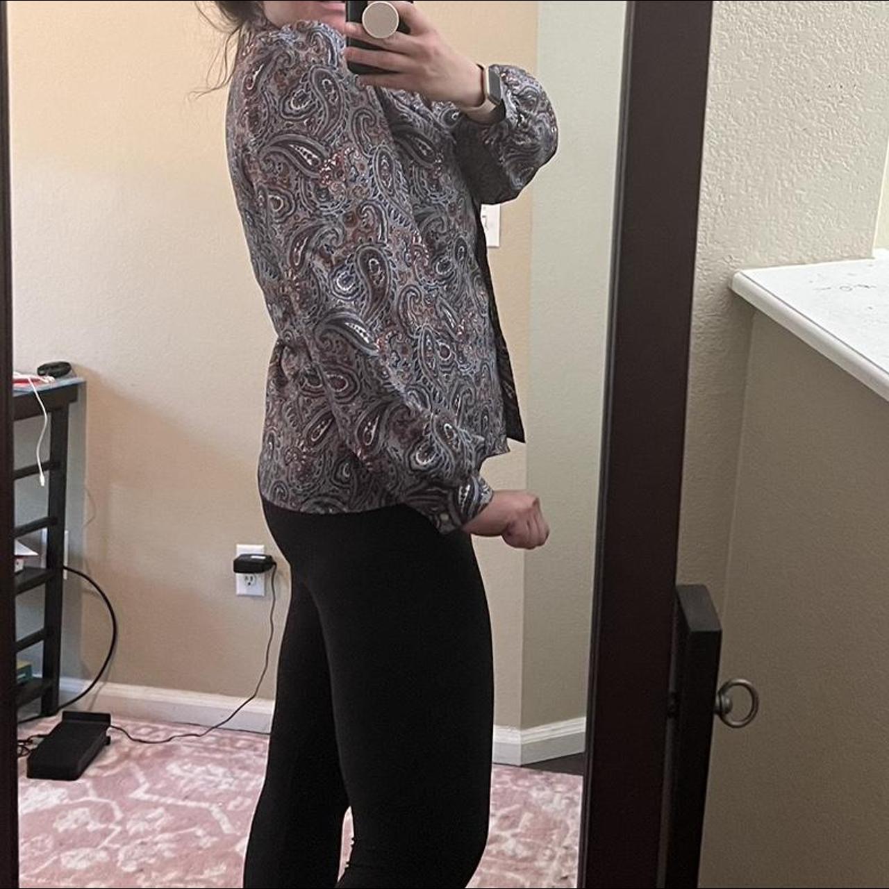 TERRY CHICAGO Retro Vintage Puff Sleeve Button Down... - Depop