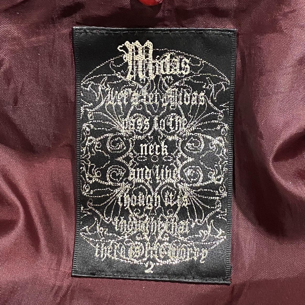 🍷 Rare Wine Red Midas jacket🍷 •9/10 condition •0... | Depop
