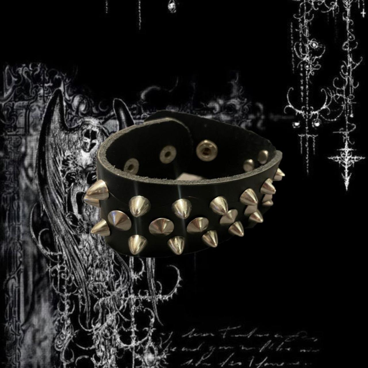 SPIKED CUFF ☠️ #emo #scene #y2k #2000s - Depop