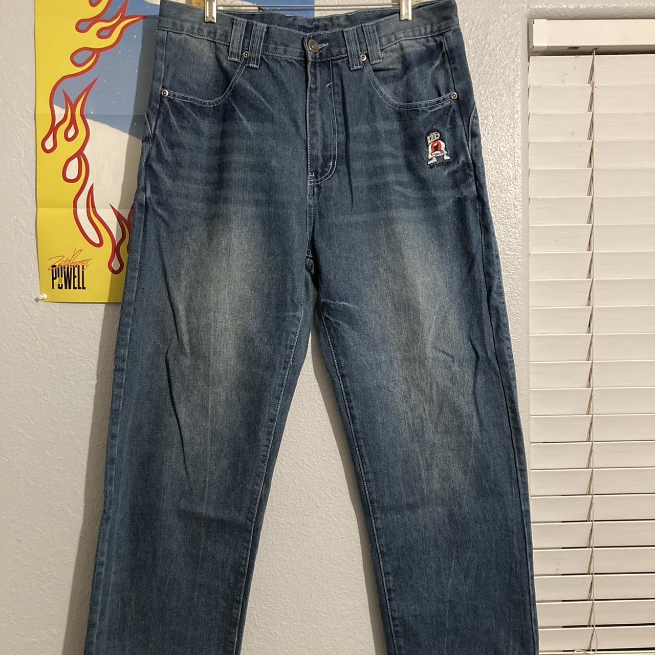 Play Bigg x Ecko jeans Great condition Size W36xL33 - Depop