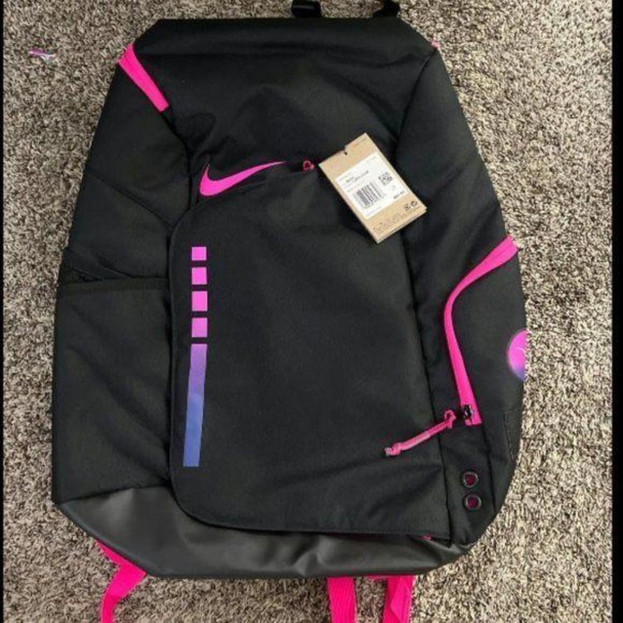 Pink and black Nike elite bag | Depop
