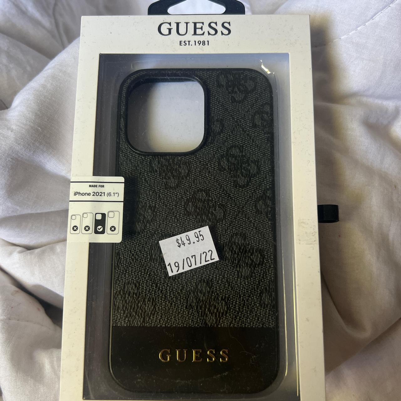 brand new grey guess phone case doesn’t fit my new... - Depop