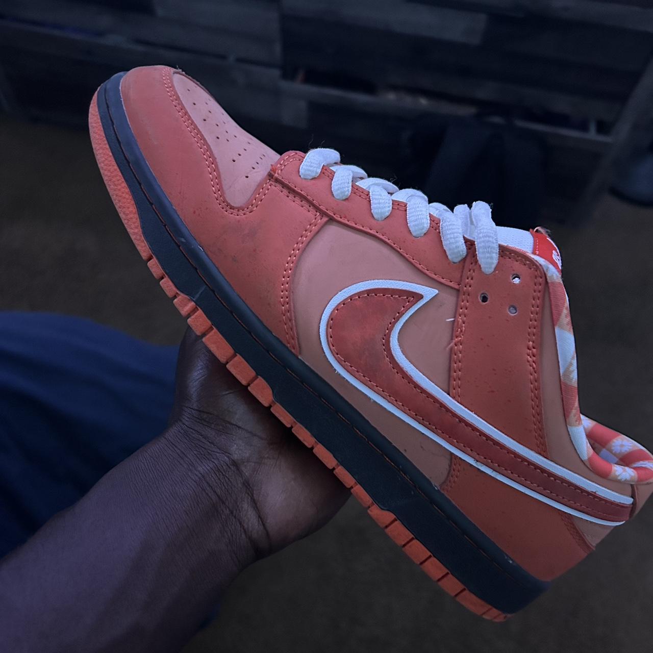 Nike Orange Lobster Dunks size 10.5 no box - Depop