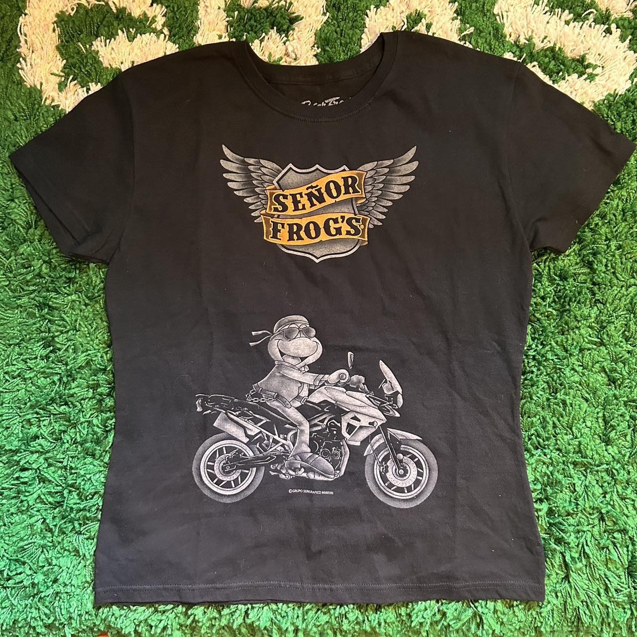 Senor frogs tee Sz XL Measurements: 20 x 26 ALL... - Depop