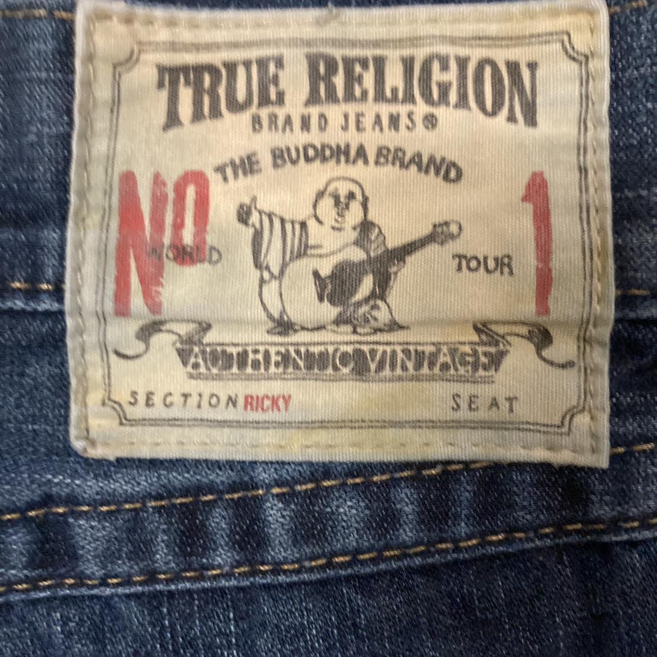 Baggy fit true religions super nice baggy fit good... - Depop